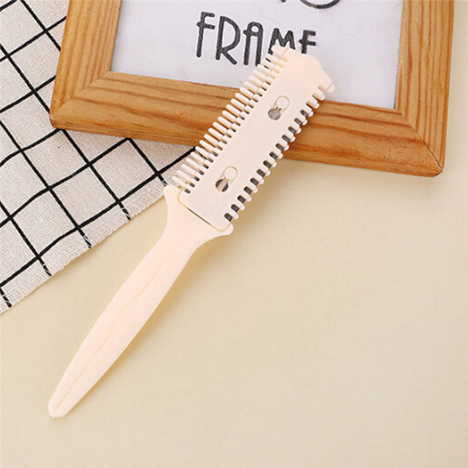 BToBackyard Hair Razor Comb, Double Sided Cutting Comb, Thinning Shaper ...