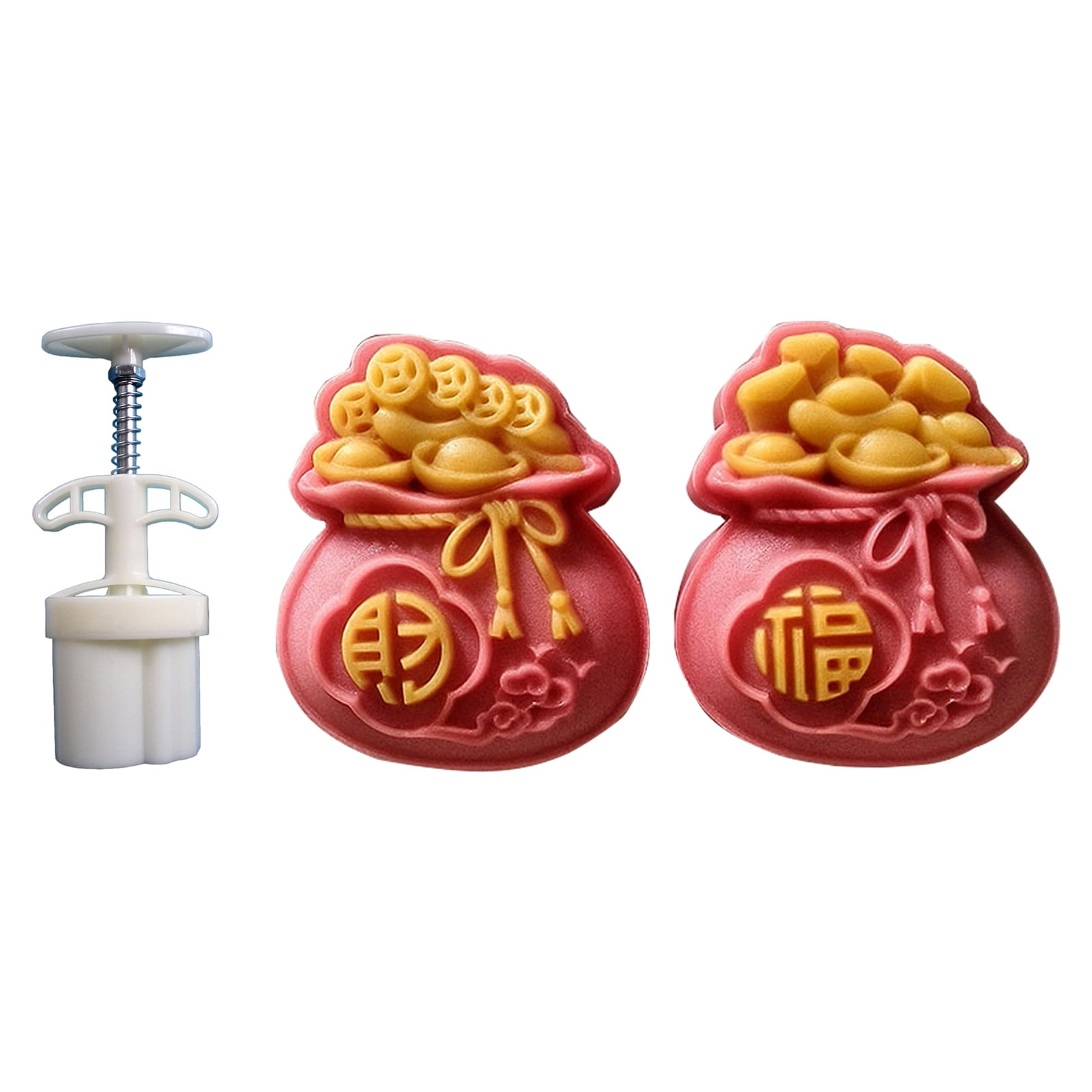 Double Size Baking Mould For Moon cakes Cookie And Dessert 2/4Pcs ...