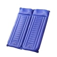 Double Sleeping Pad, Inflatable Lightweight Camping Pad, with Built-in ...