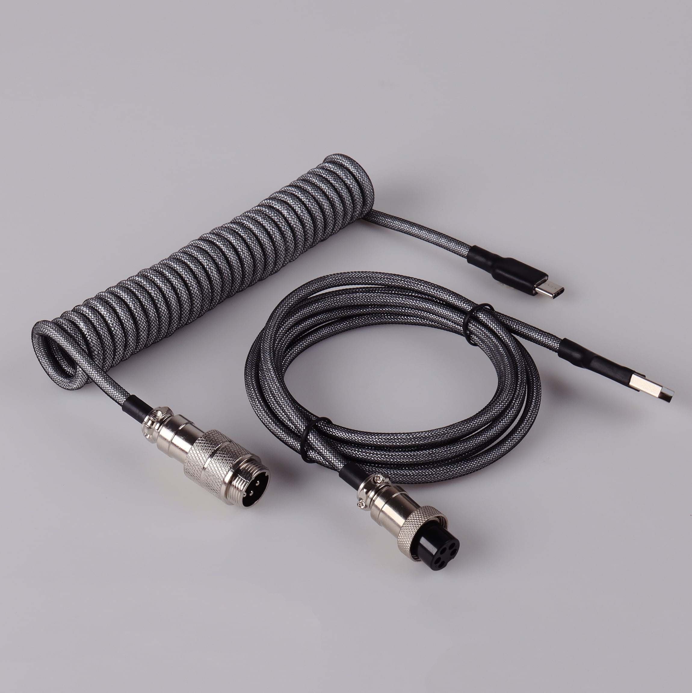 Double Sleeve Color Gx12 Cable Black Color Gx16 4pin 5pin Mini Xlr Yc8 ...