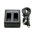 Double Slot AHDBT501 Battery Chargers for Action Cameras Battery ...