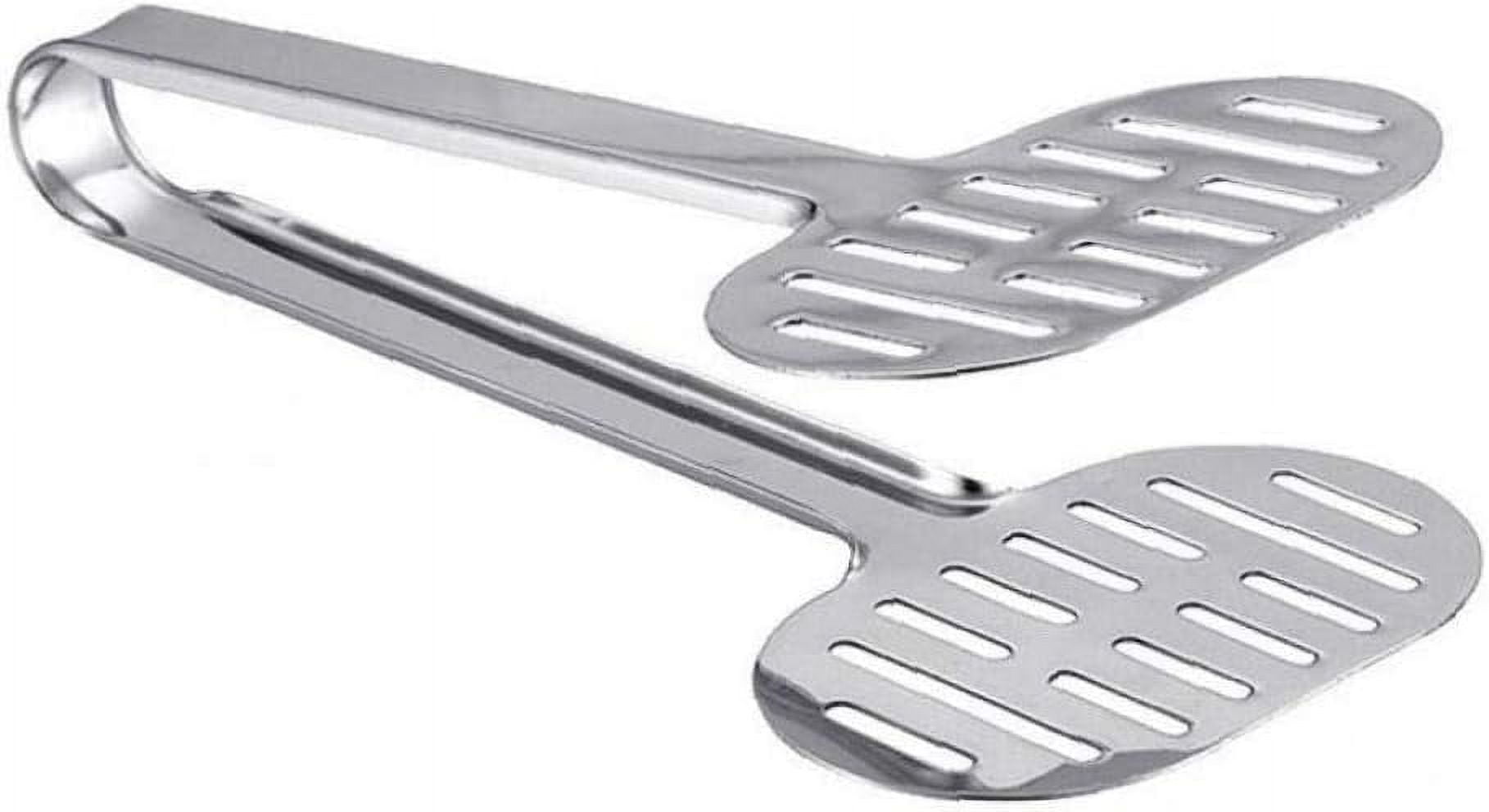 Double Spatula Stainless Steel Turner Tongs Bread Burger Cooking Clamp ...