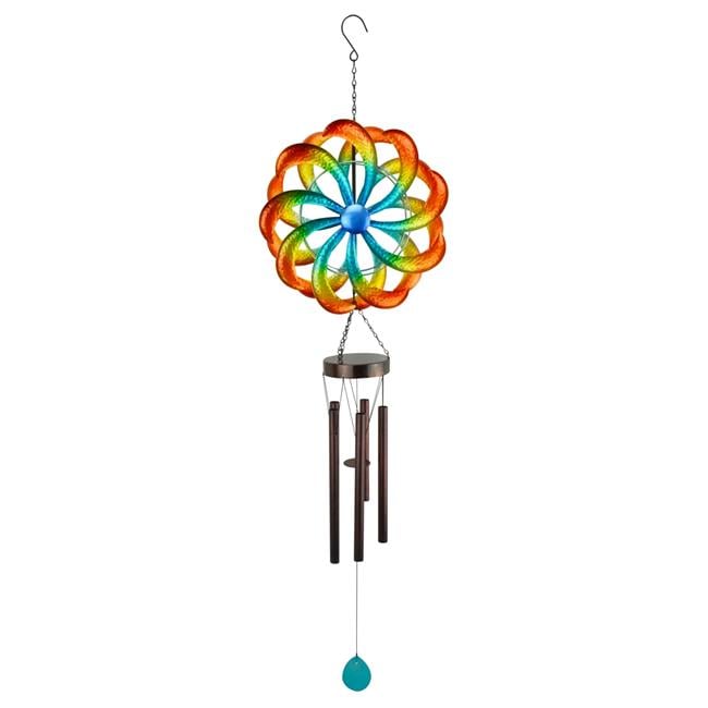 Double Spinner Sun Chime - Walmart.com
