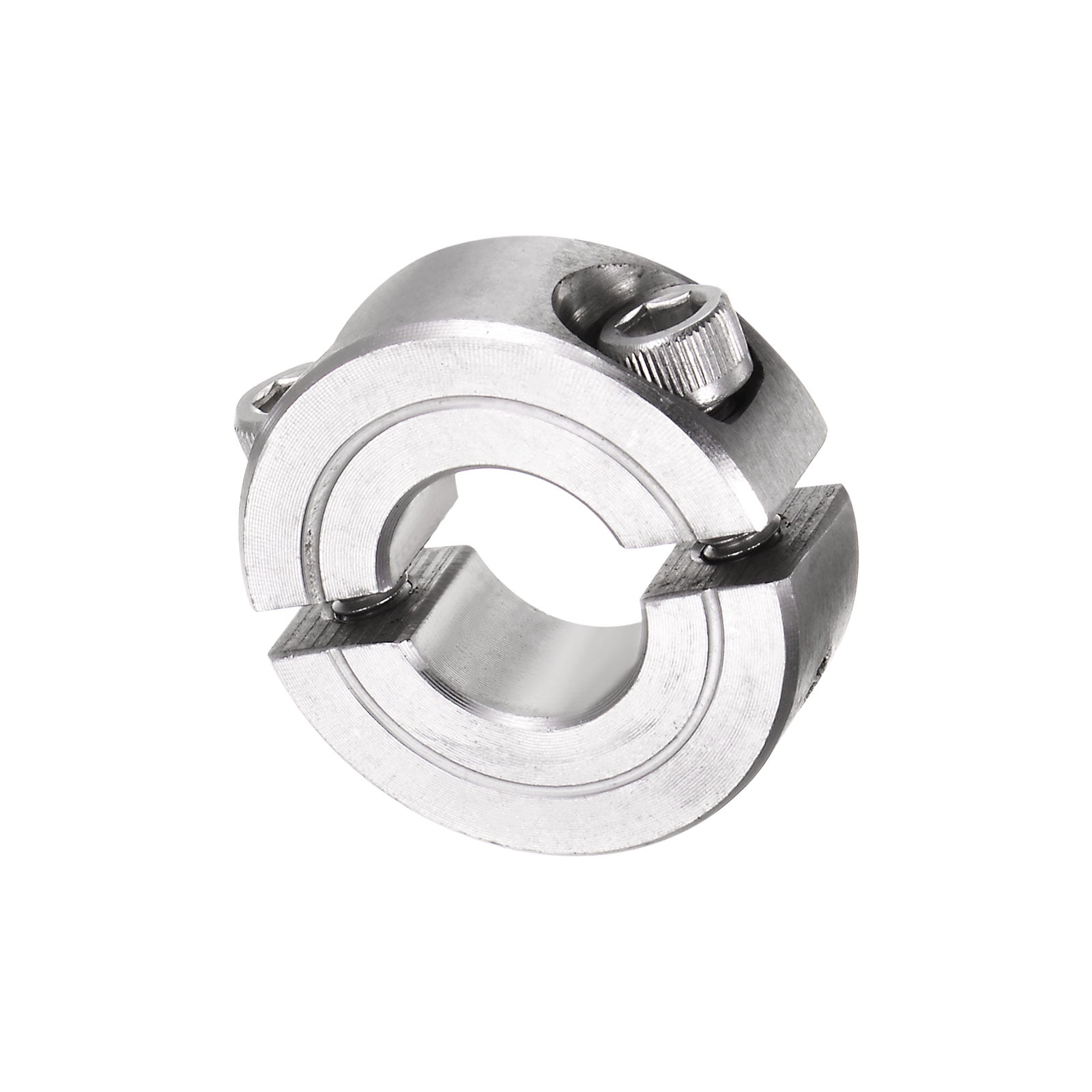 Double Split Clamp-On Shaft Collar 1/2" Bore Two-Piece Clamping Collar ...