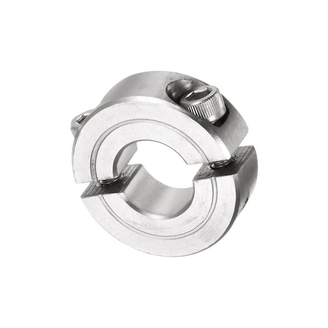 Double Split Clamp-On Shaft Collar 1/2" Bore Two-Piece Clamping Collar ...