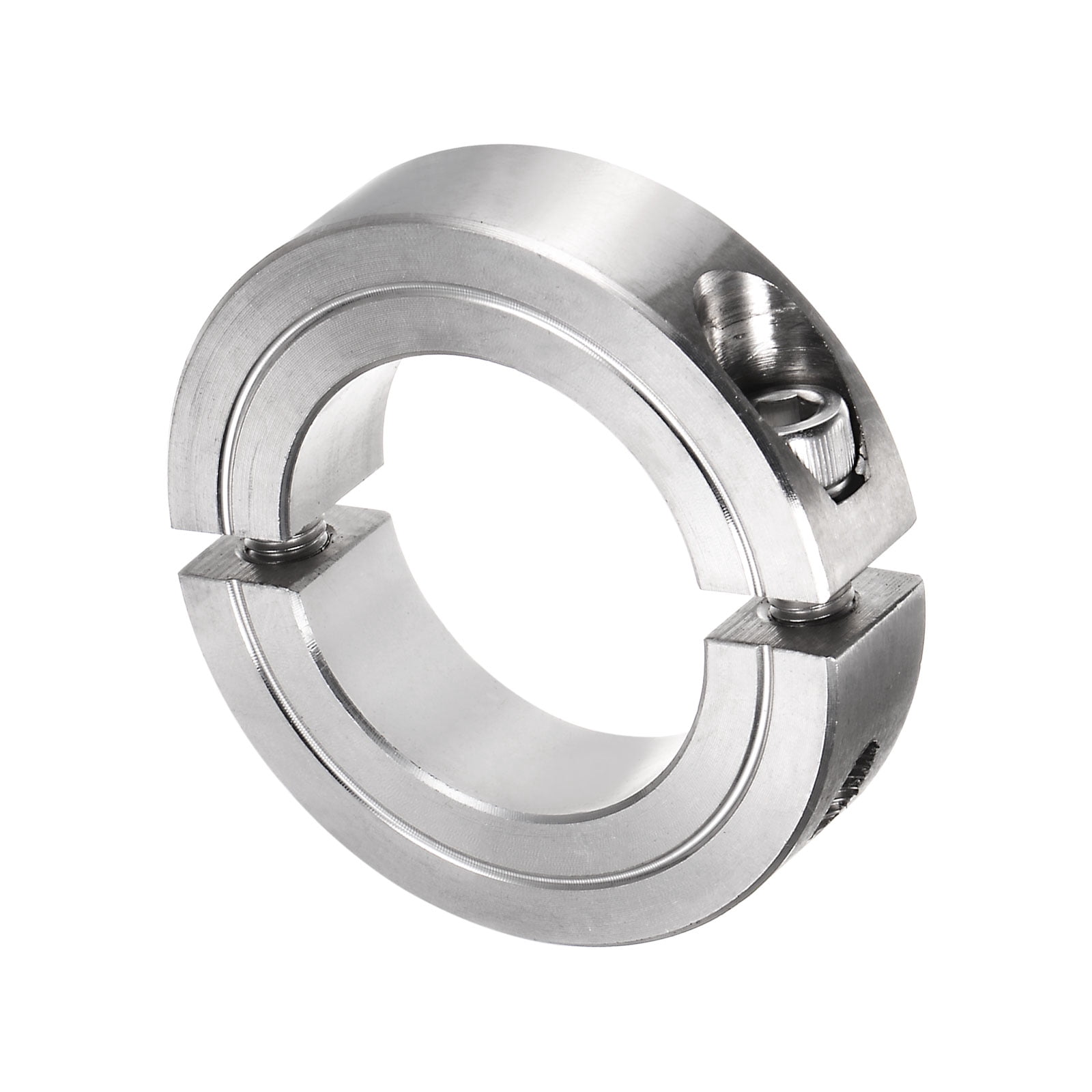 Double Split Clamp-On Shaft Collar 1-3/8" Bore Two-Piece Clamping ...