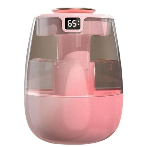 Double Spray Humidifier,2.2 L Silent USB Digital Display Humidifier ...