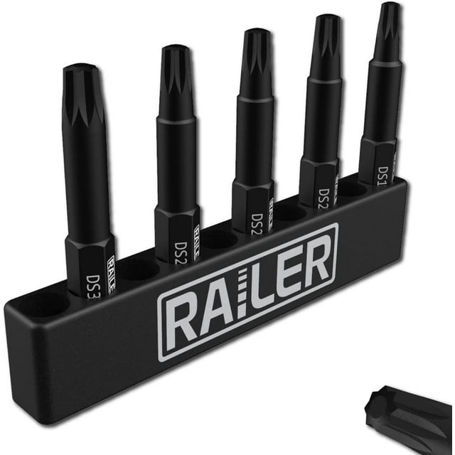 Railer Double Square 8 Point Star Bit Set - Walmart.com