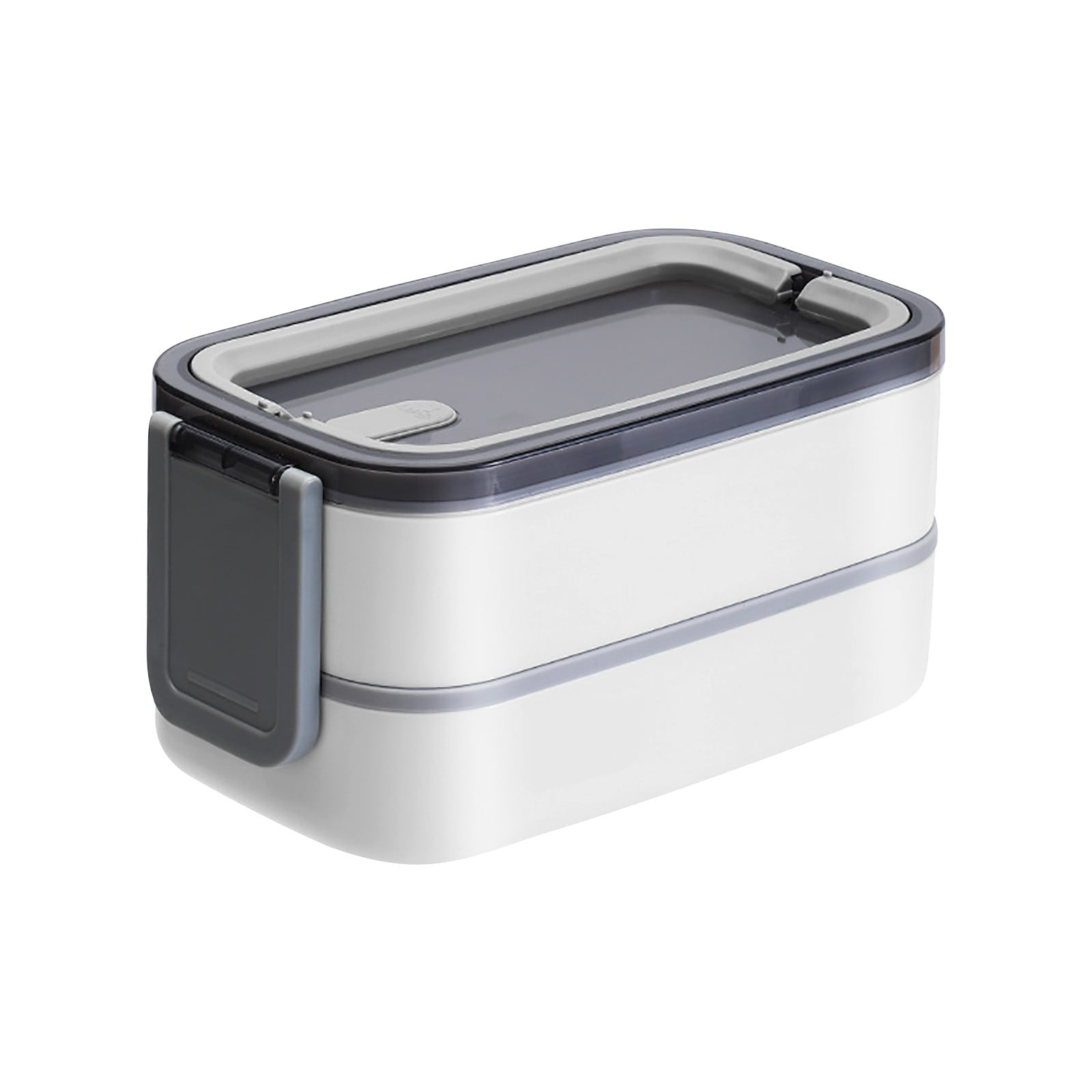Double Stainless Steel Insulated Lunch Box, Microwave Safe, Sealed and ...