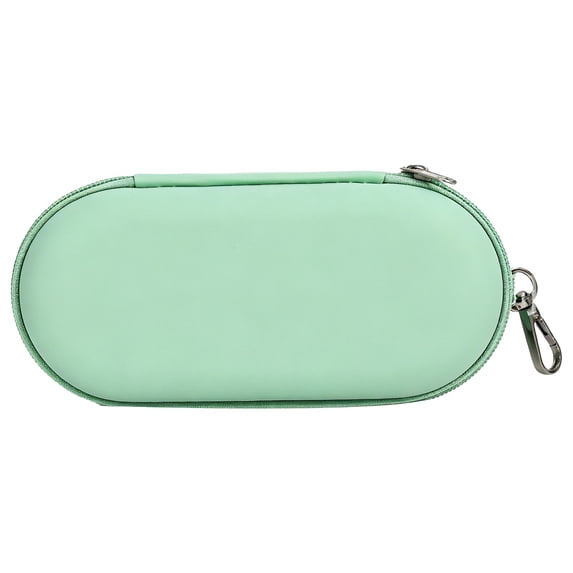 Double Storage Eyeglasses Organizer, 18.5cm Zippered Sunglasses Case ...