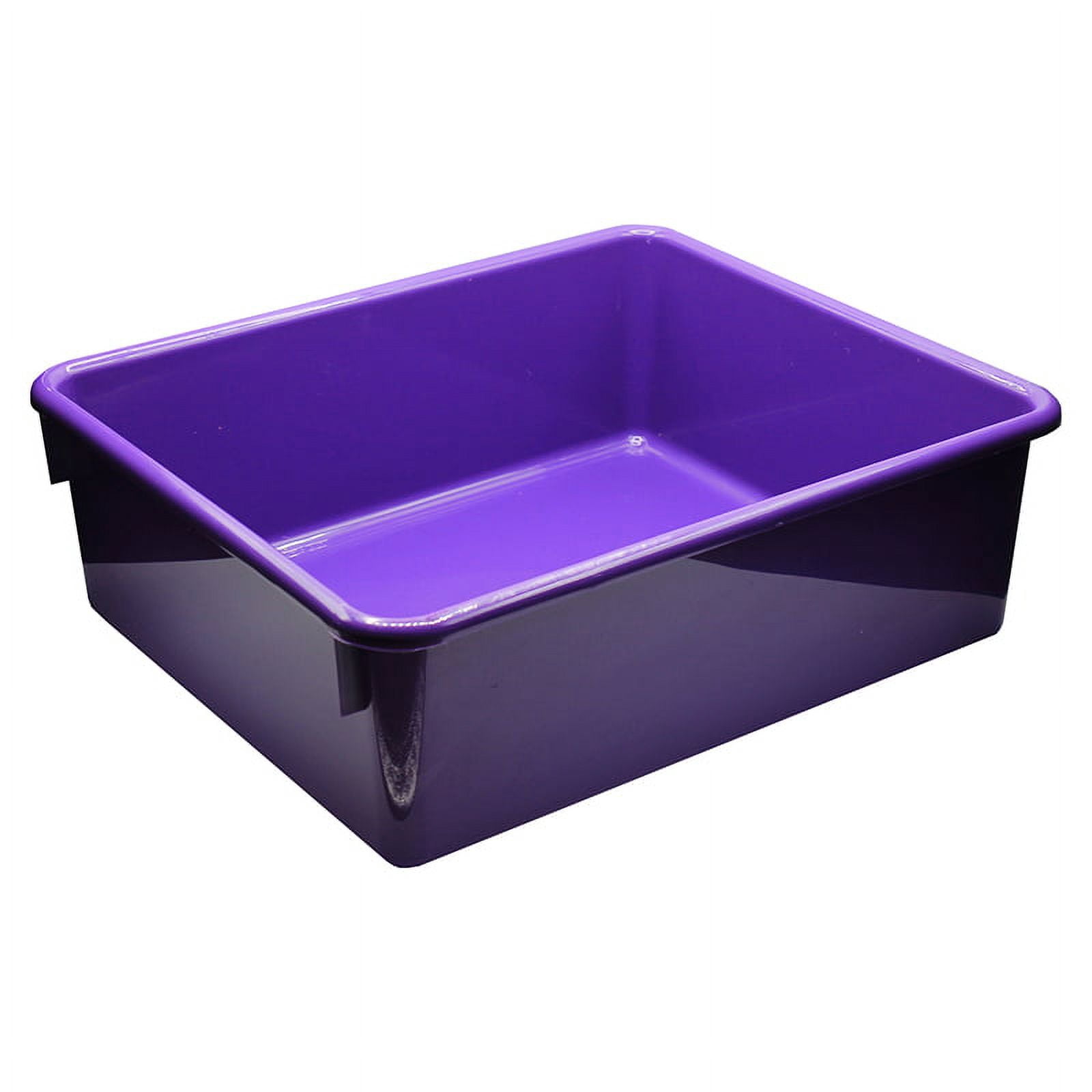 Double Stowaway Tray Only, Purple | Bundle of 10 Each - Walmart.com