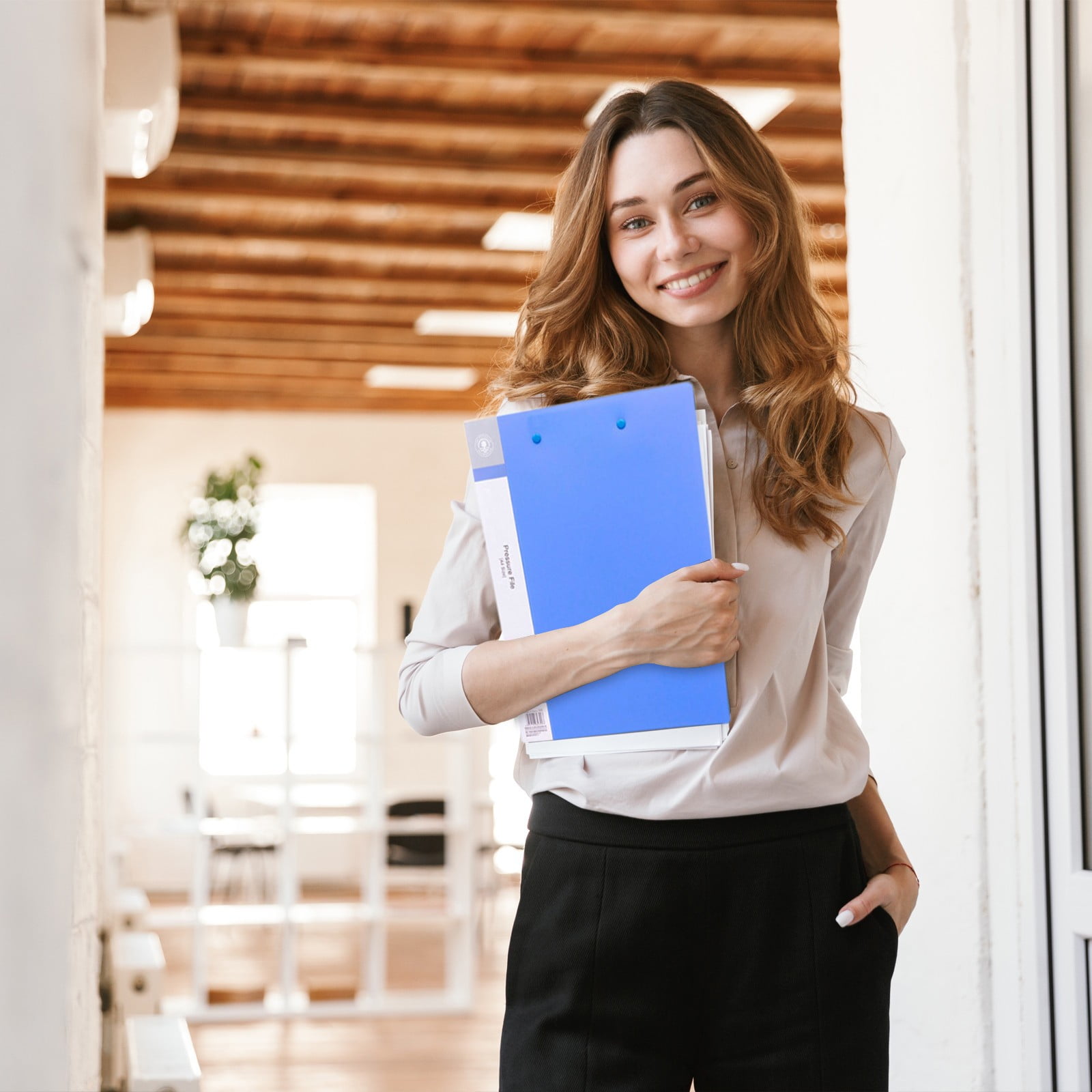 Double Strong Clips File Folder Report Cover, Punchless Binder, Clamp ...