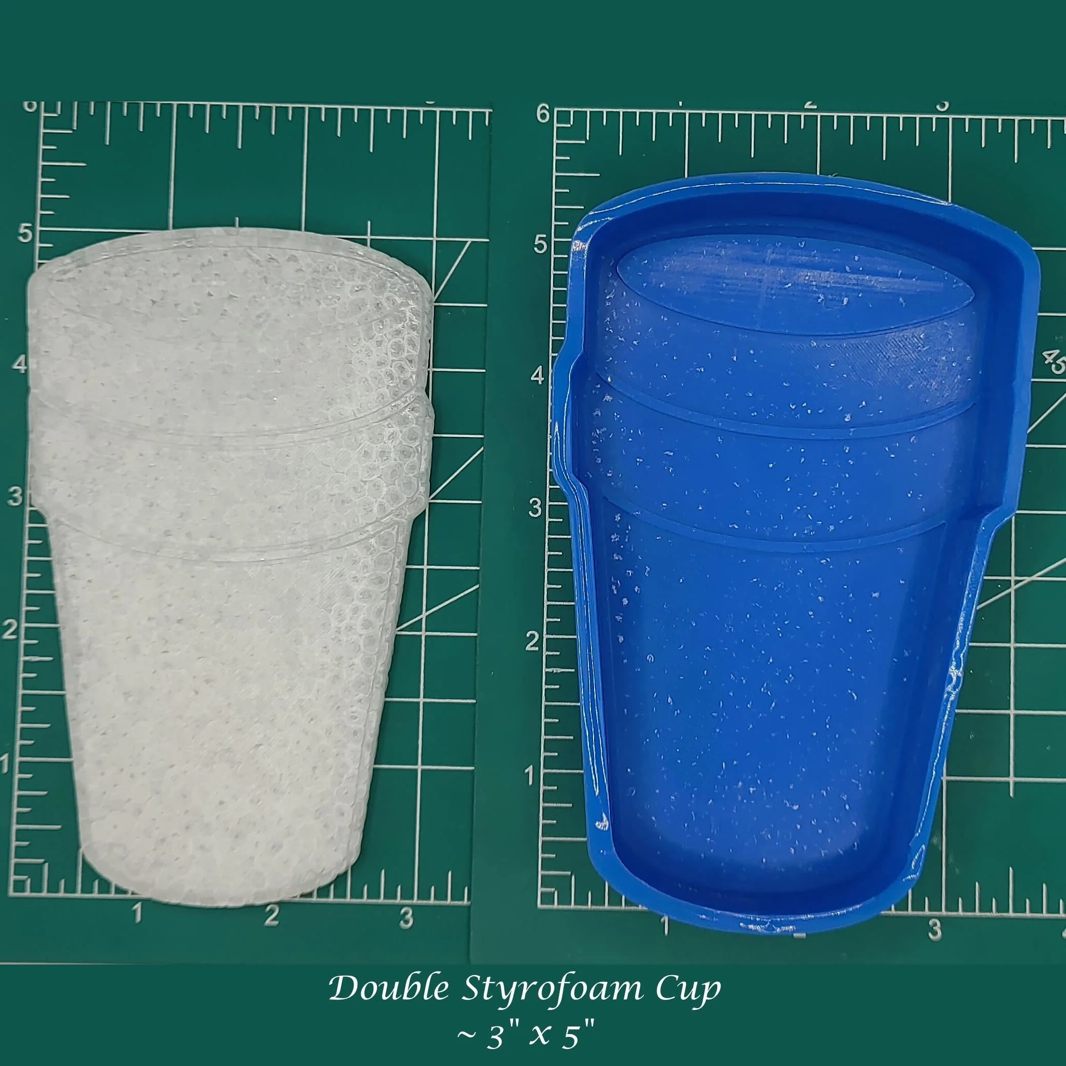 Double Styrofoam Cup Silicone Freshie Mold - Walmart.com