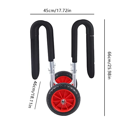 Double Surfboard Transport Cart Stand Up Paddle Board and Surfboard ...