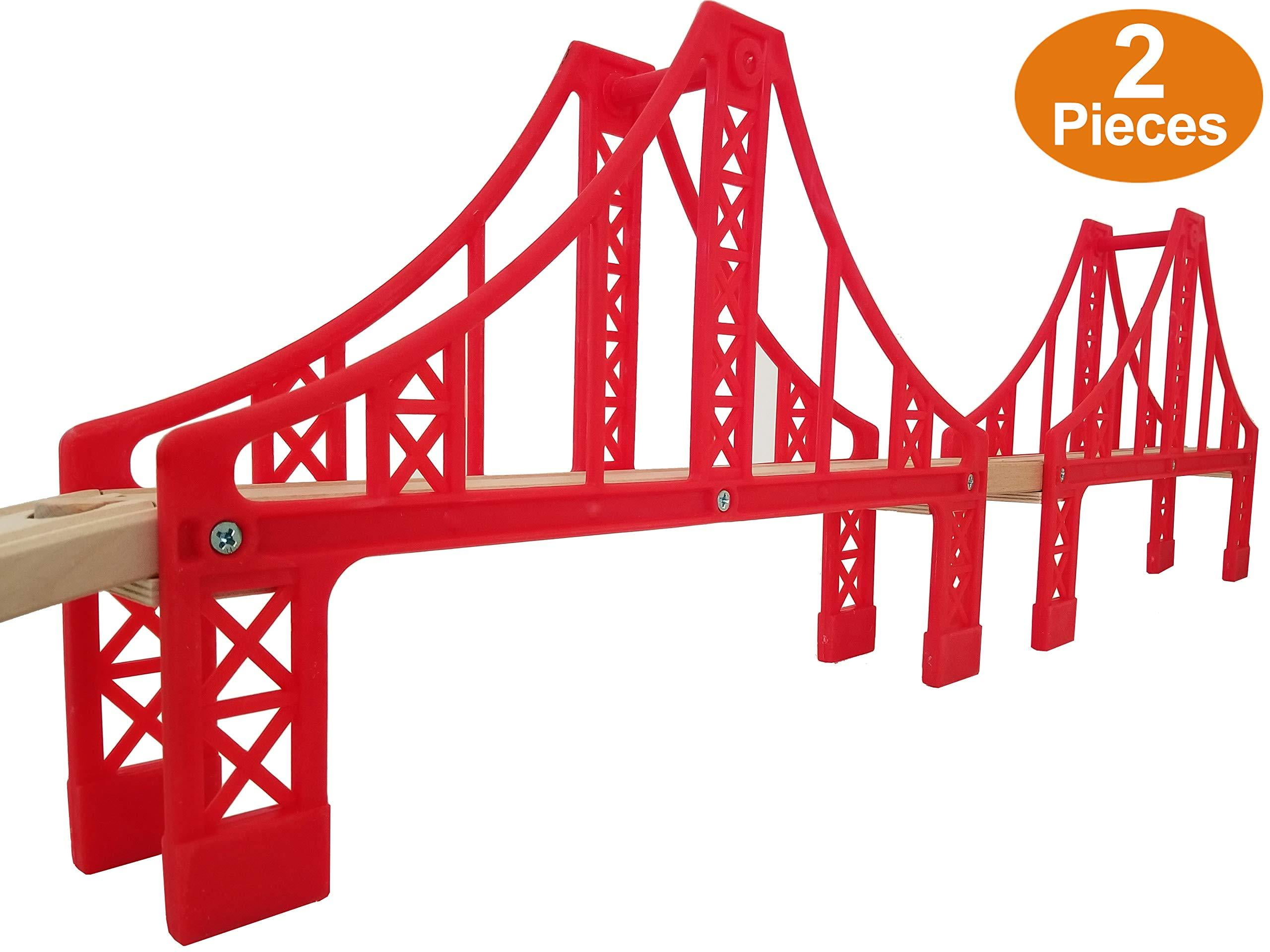Double Suspension Bridge - Deluxe Wooden Toy Accessories for Kids ...