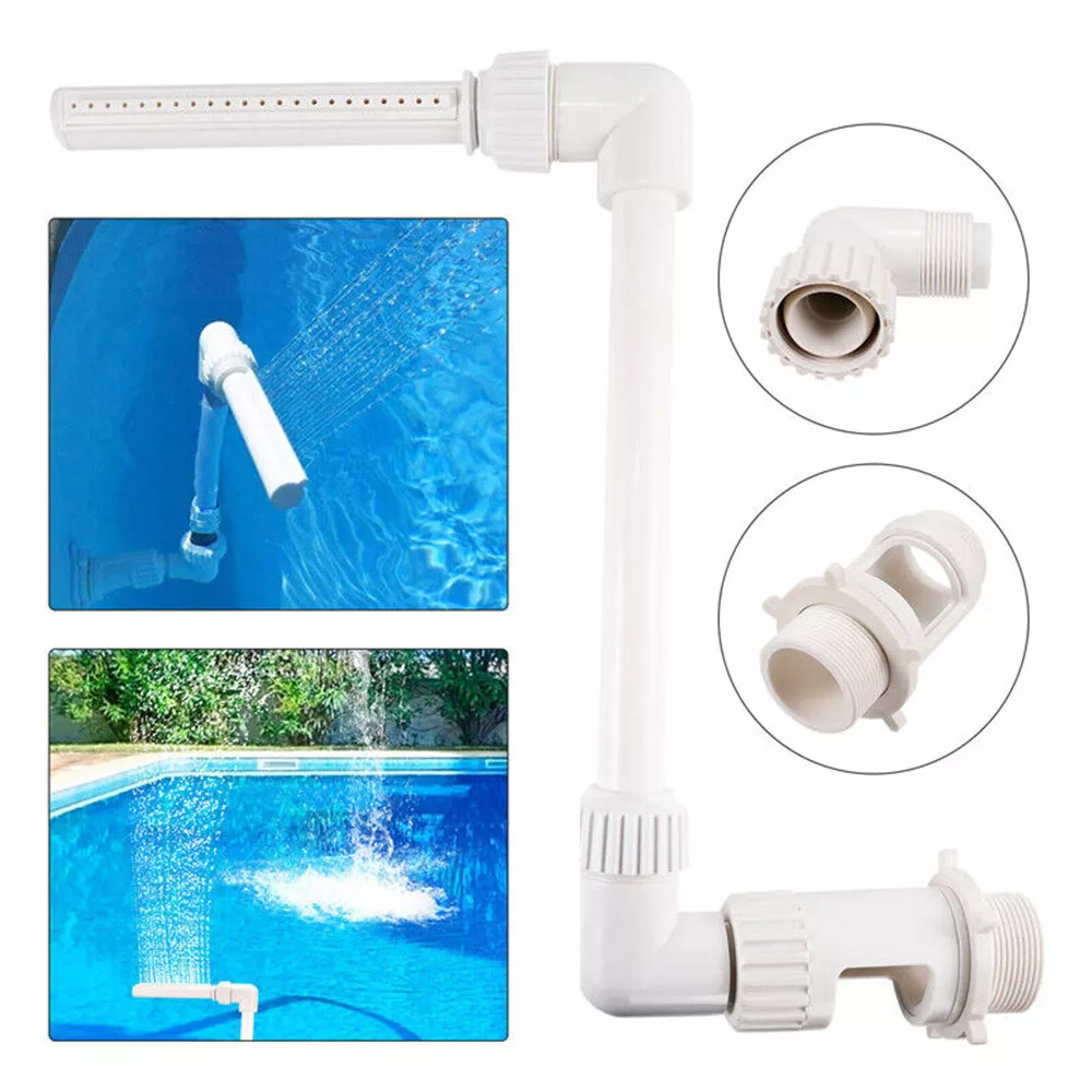 Double Swimming Pool Fountain Stand Cooling Sprinkler System with ...