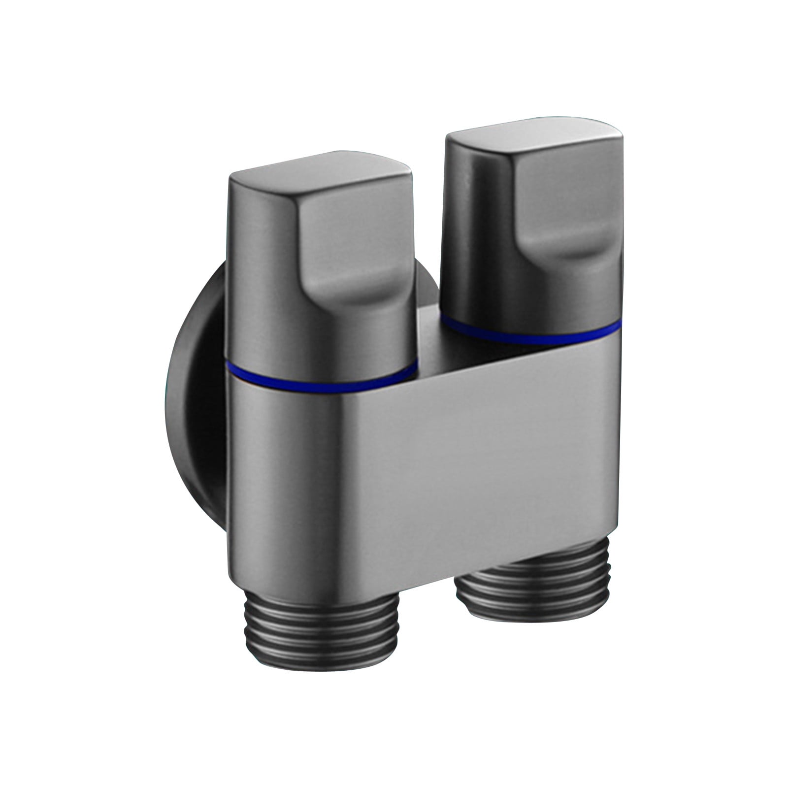 Double Switch Shower Valve, Angle Water Diverter, Stainless Steel ...