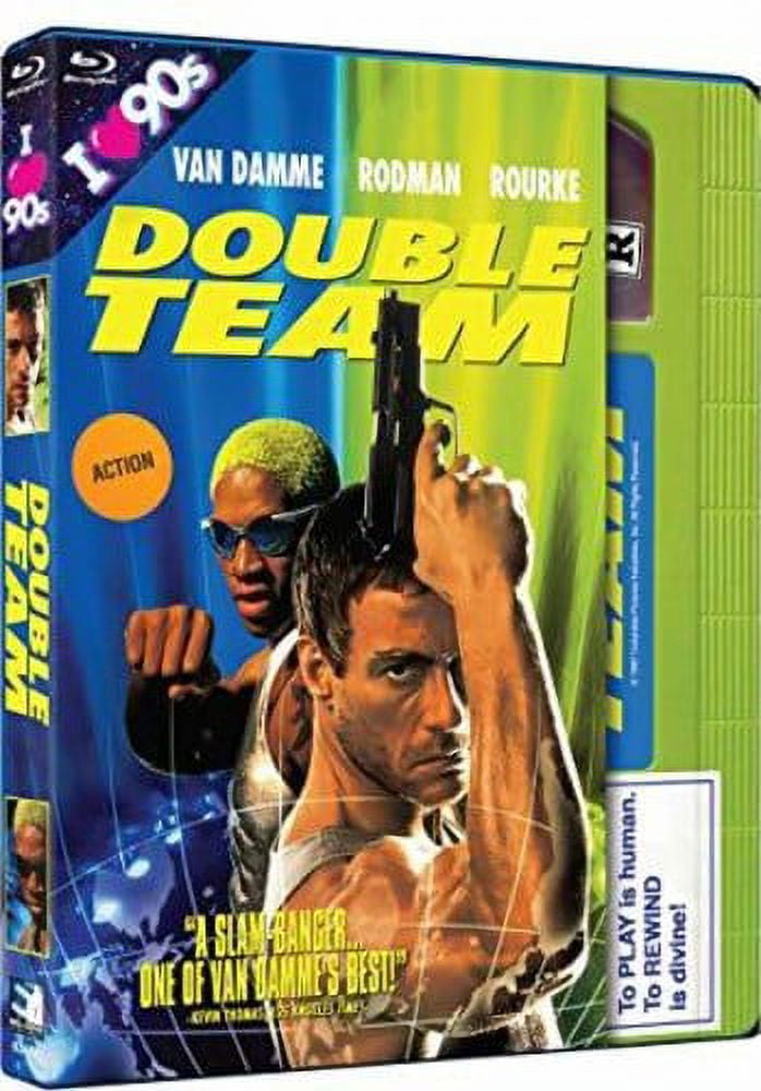 Double Team (Retro VHS Packaging) (Blu-ray), Mill Creek, Action ...