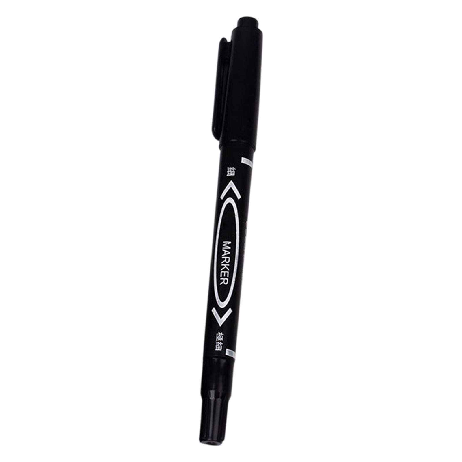 Double-Tip Outlining Pen, Oil-Based Waterproof Marker, Fine-Tip and ...