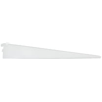 Double Track Shelf Bracket for Wire Shelf, 16 Inches, White by Stone ...