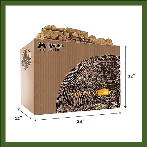 Double Tree Fire Starter Sticks - 100% Natural Cedar Wood Kindling ...
