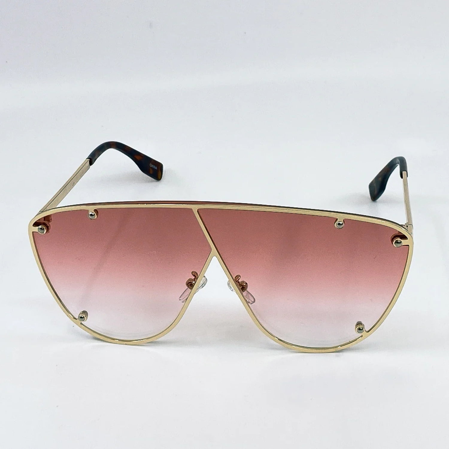 Double Trouble Shield Aviator Sunglasses - Walmart.com