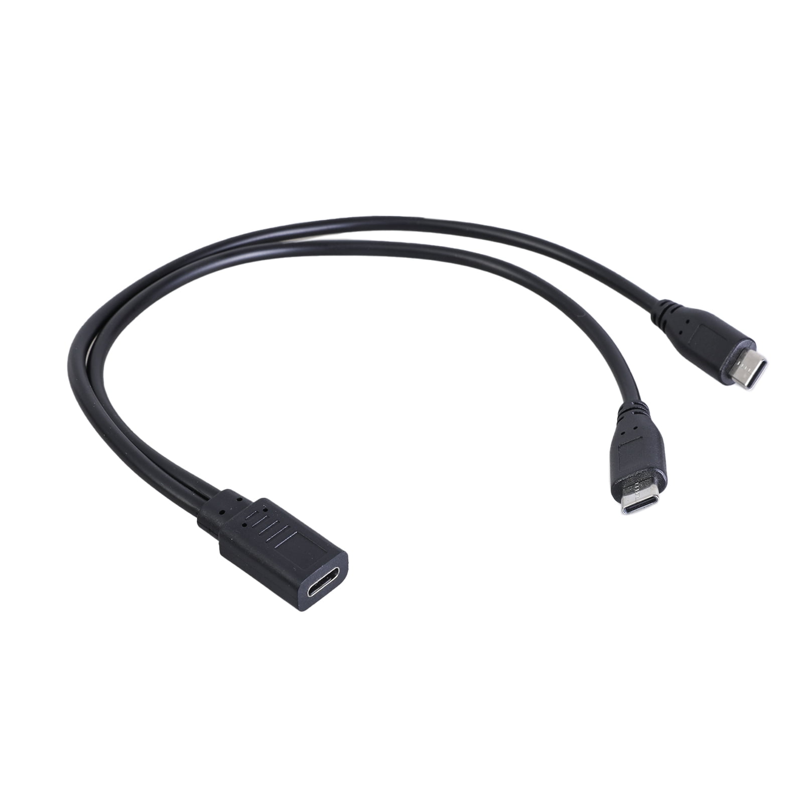Double Type C Charging Cable Charging Two Devices Simultaneously with ...