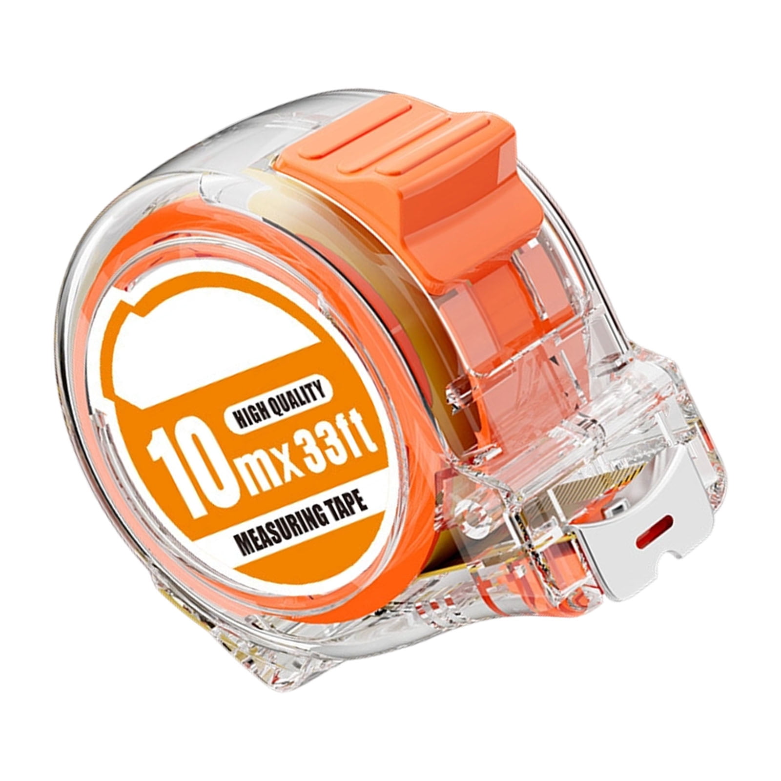 Double Unit Stainless Steel Tape Measure Clear Case 300/500/750/1000cm ...