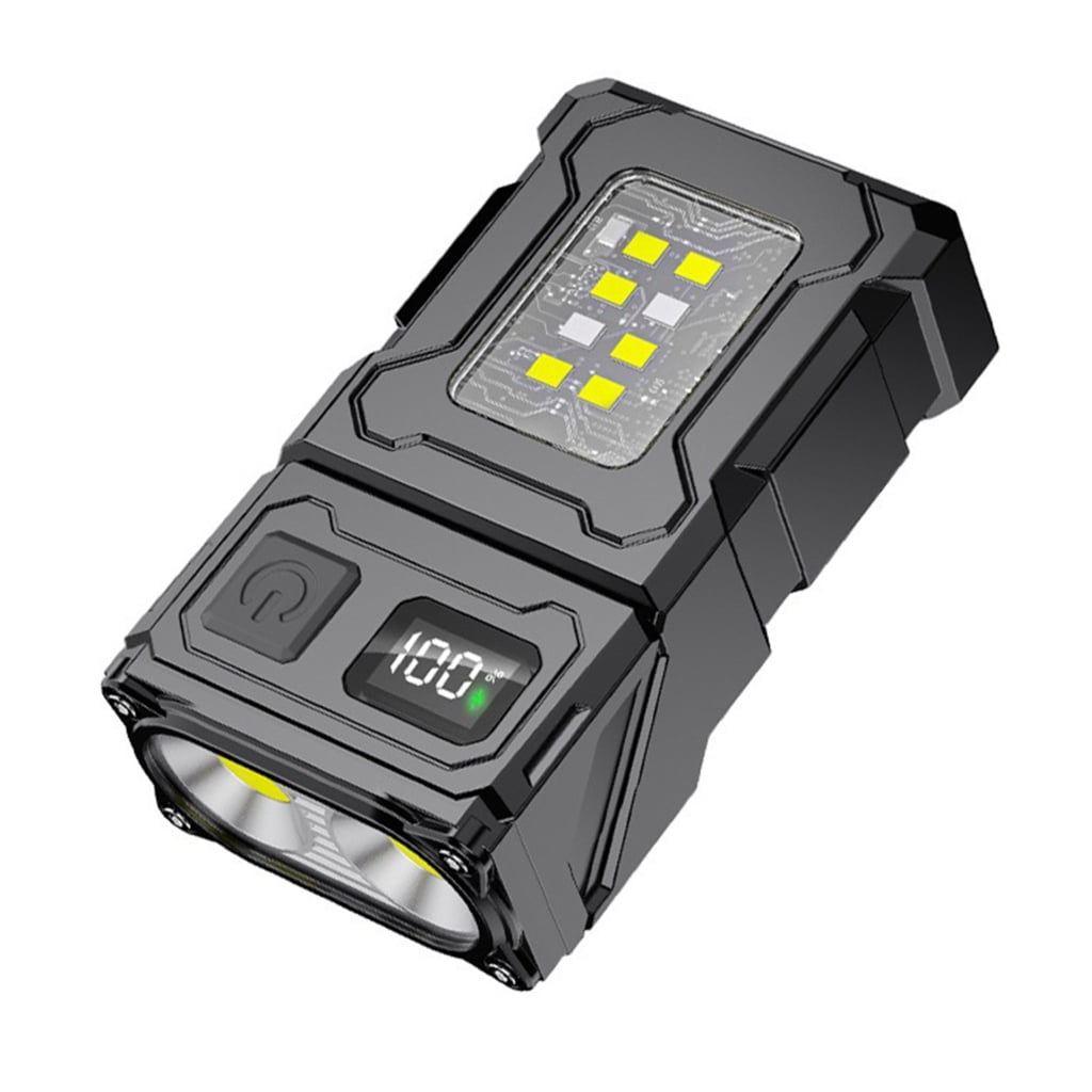 Double Use LED Flashlight with Magnetic Base Mobile Charging Flashlight ...