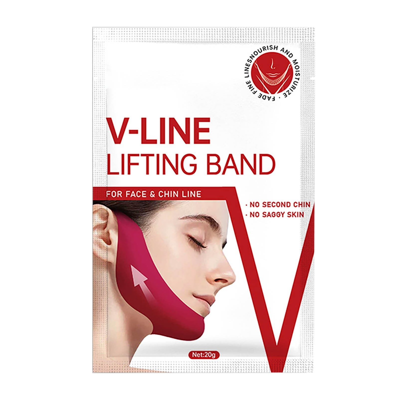 Double V Chin Removal Collagen Hydrogel Toning With And Neck Lifting ...