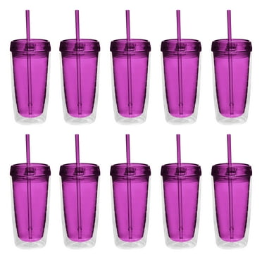Tall Orbit Acrylic Tumblers 20 oz. Set of 10, Bulk Pack - Perfect for ...