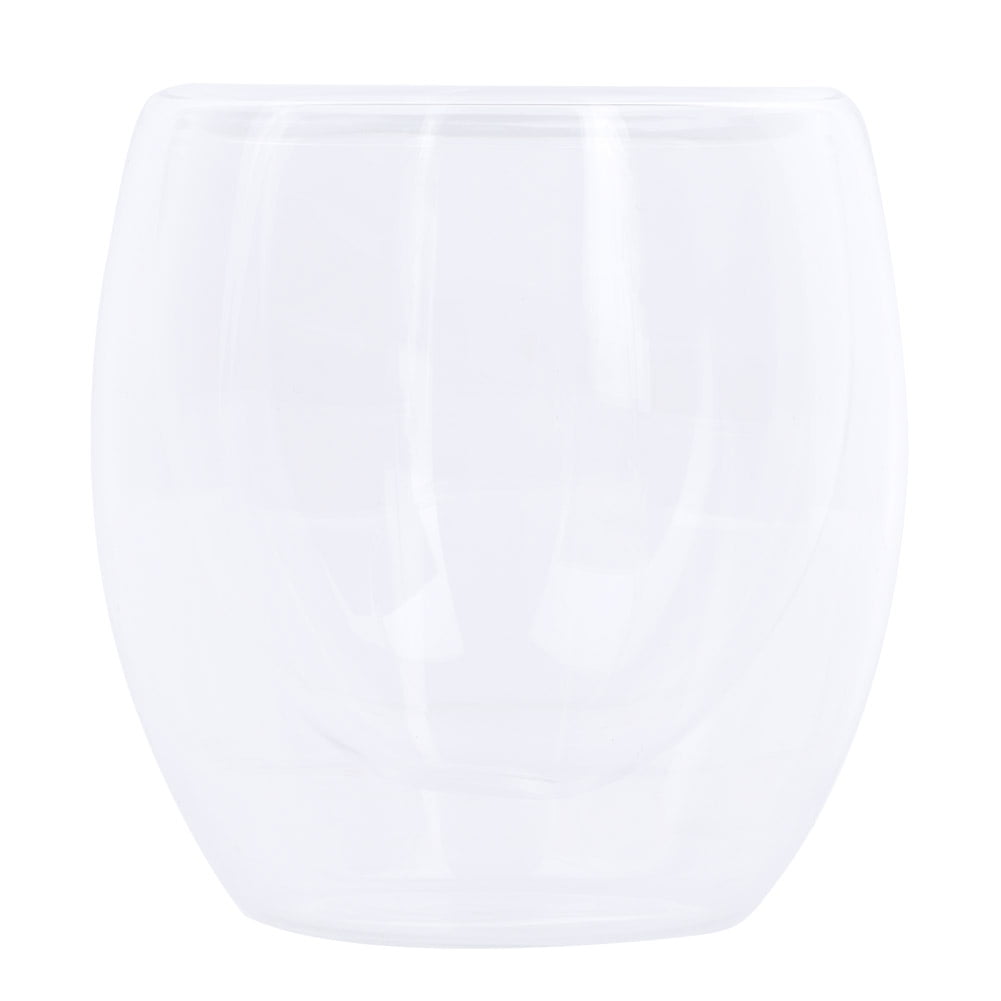 Double Wall Glass Offers Thermal Protection, Lead Free Crystal Material ...