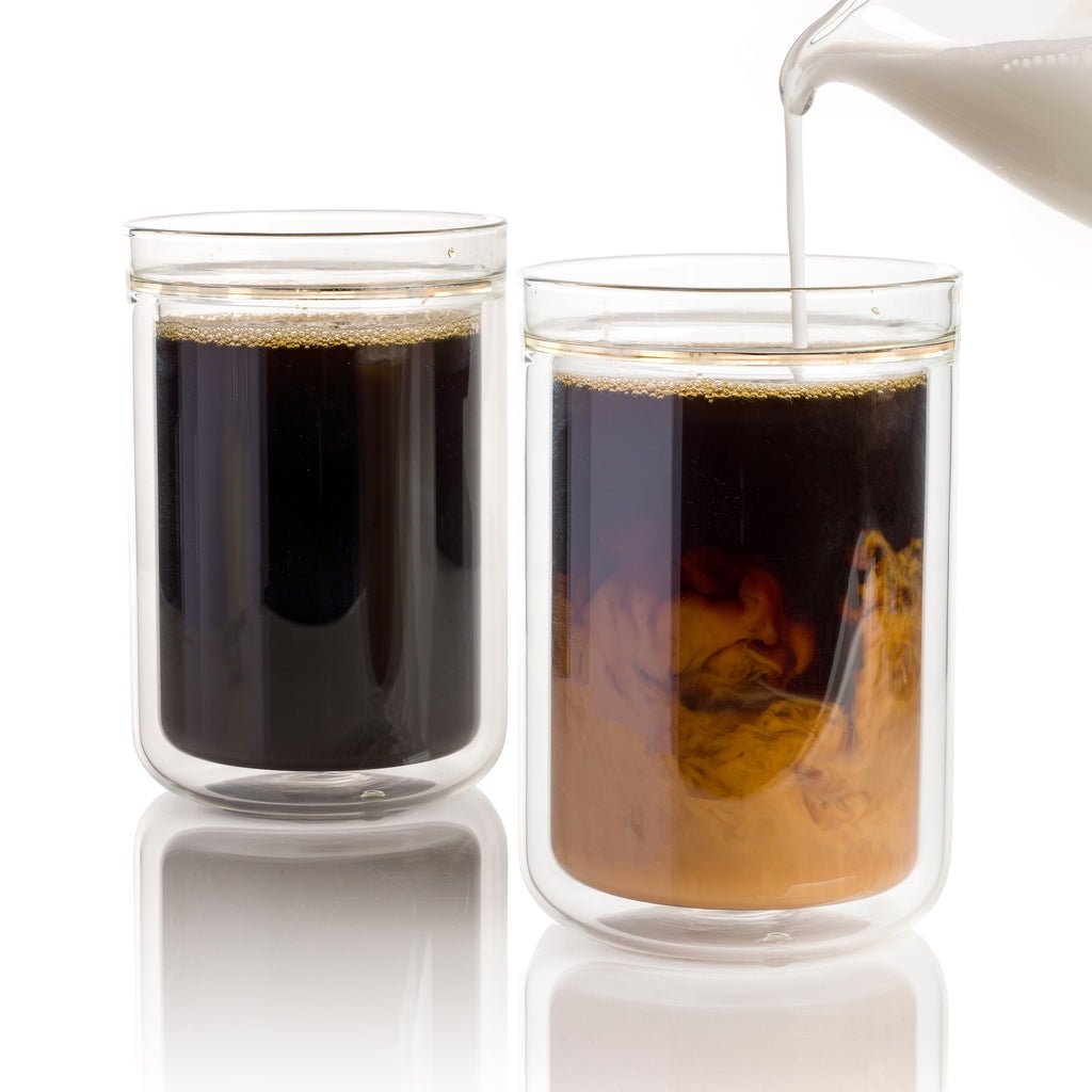 Double-Wall Glass Tumblers (Set of 2) | Brod & Taylor - Walmart.com