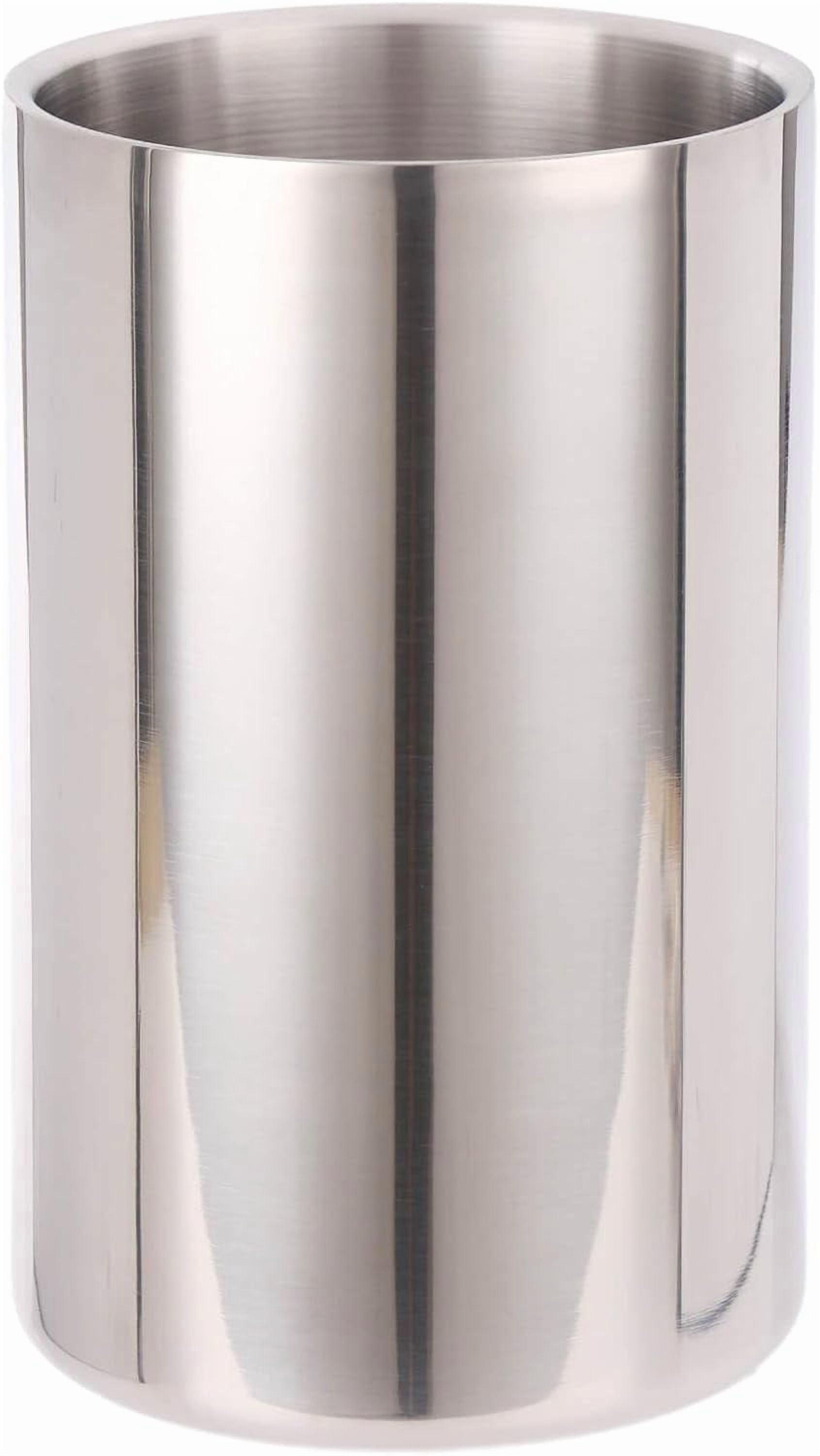 Double Wall Utensil Holder - 304 Stainless Steel Sleek Kitchen for ...
