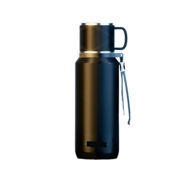 Thermos Flask Set Vacuum Insulated Double Wall Stainless Steel Outdoor ...