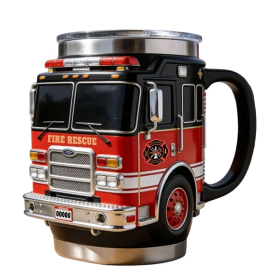 Double Walled Stainless Steel Rescuing Mug 3D Design Maintains Beverage ...