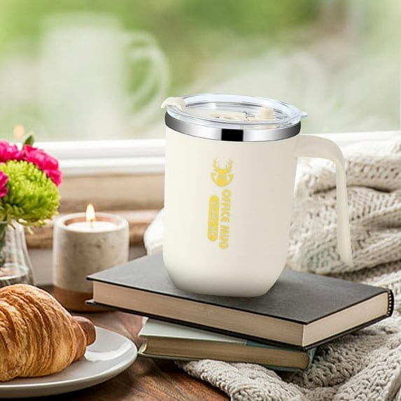 Double-Walled Stainless Steel Vacuum Insulated Tumbler with Handle ...