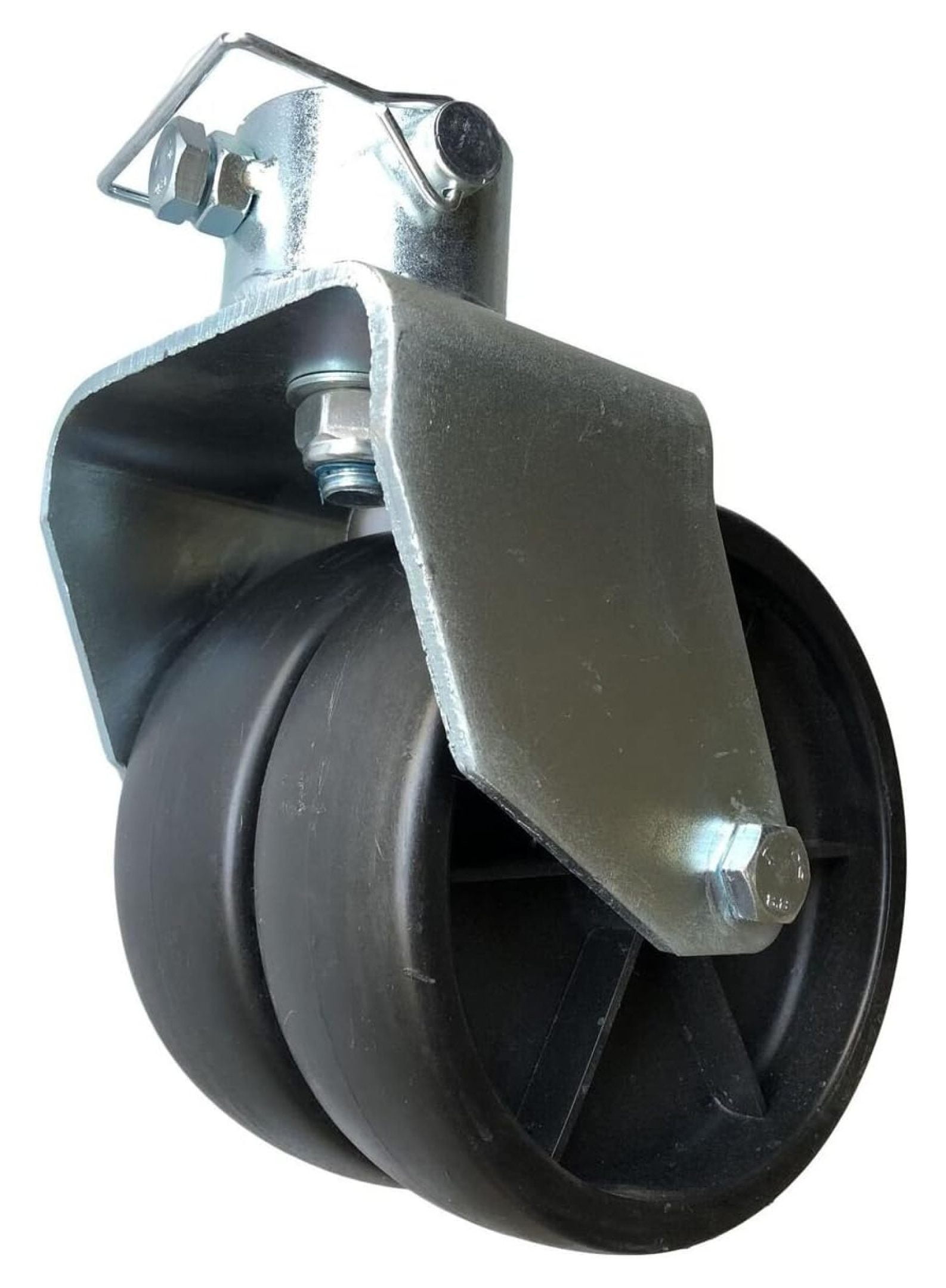 Double Wheel Trailer Jack Caster with Pin (2500 Pound Rated) - Walmart.com