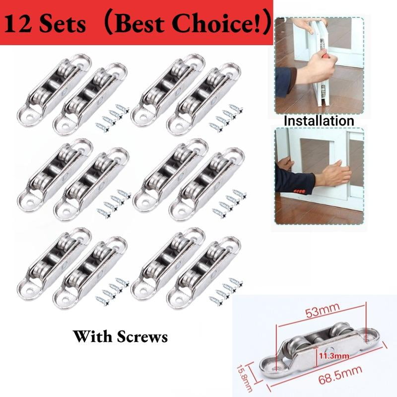 Double Wheel Window Pulley – Stainless Steel Sliding Door Roller ...