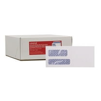 Quality Park Double Window Envelopes for Checks & Invoices, Size 10, 4 ...