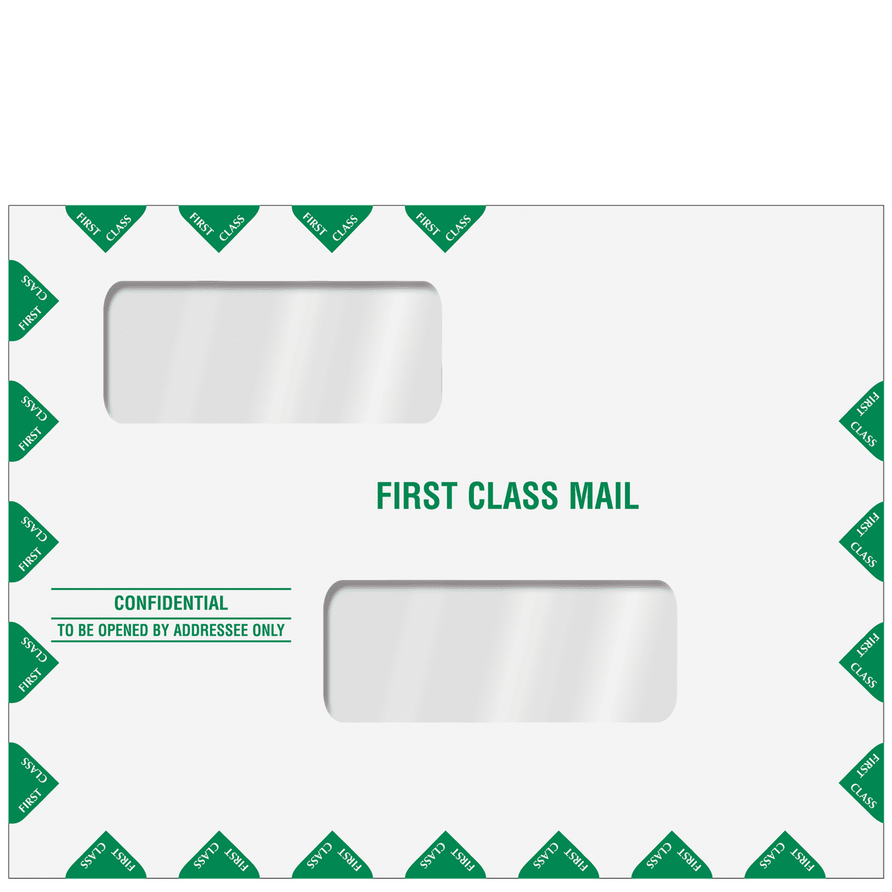 Double Window Tax Return Envelope 10" x 13" Peel & Seal, 100/Pk ...