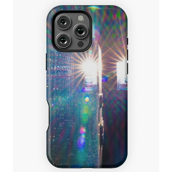 Double Window View Reflected Mirror Phone Case for iPhone 16 15 14 13 ...