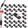 Double-Wire Plug-In Connector Led Light Strip Connectors 2 Pin, Double ...