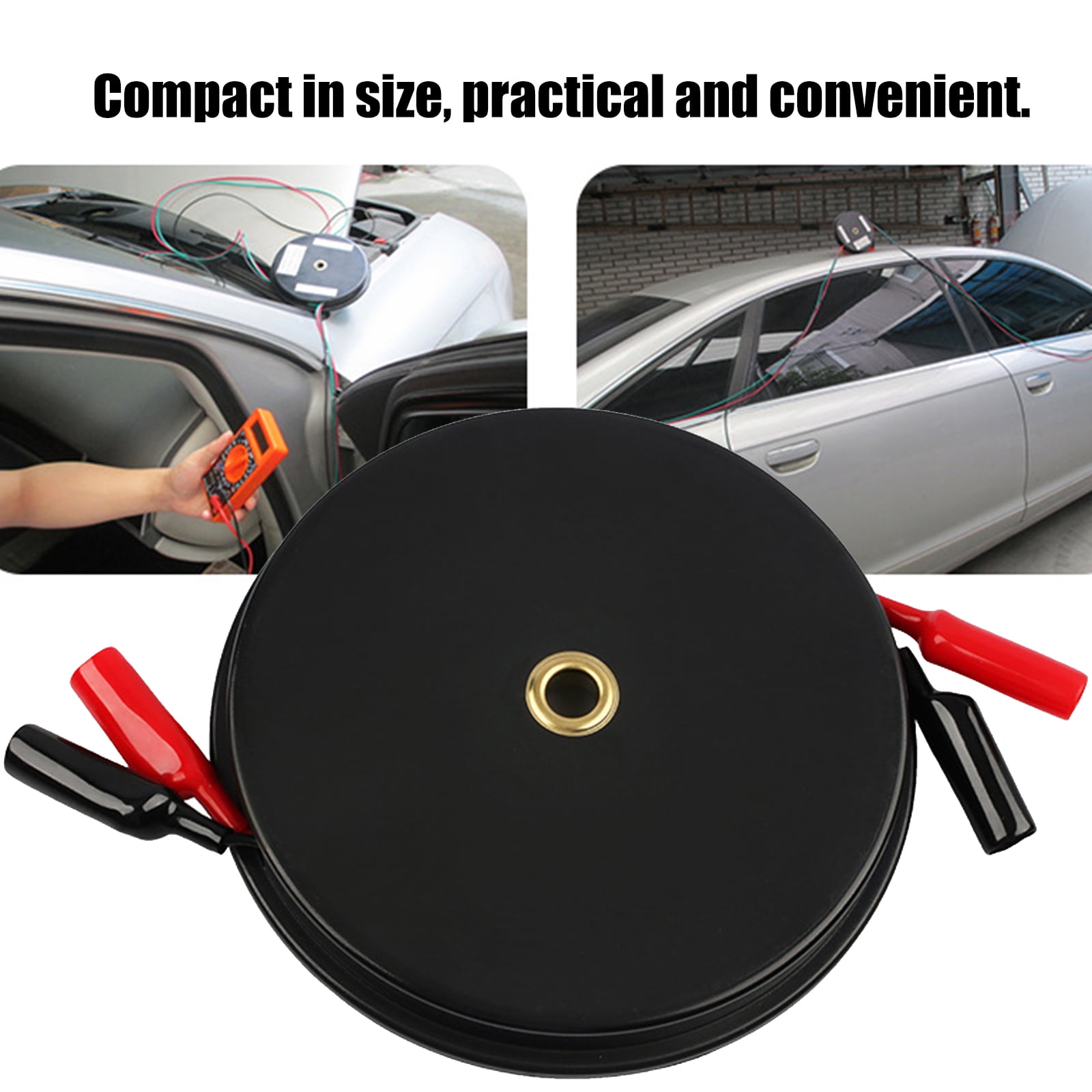 Double Wire Retractable Electrical Test Leads 300cm Clip Portable ...