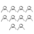 Double Wire Spring Hose Clamp, 304 Stainless Steel 3.5mm Fuel Line ...