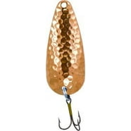Rainbow Plastics Lil' Lightning Spoon Lure, Chartreuse/Fluorescent Red ...