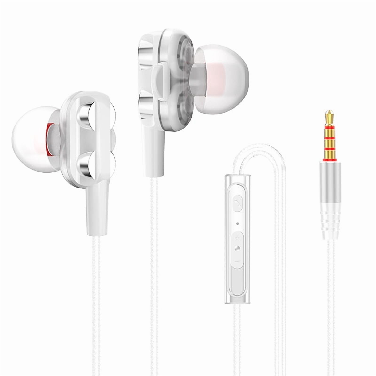 Double action coil in-ear headphones - Walmart.com