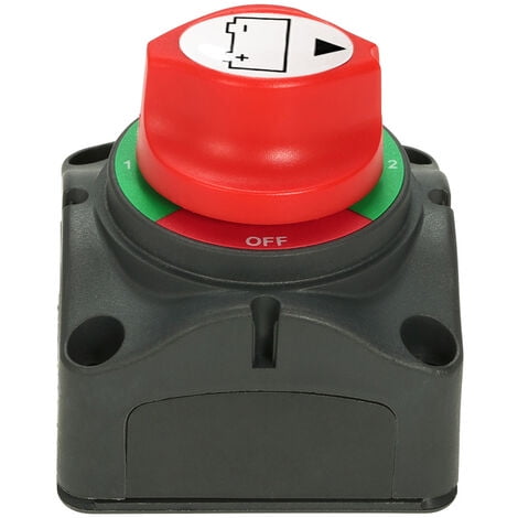 Double battery selector 12V/24V main battery switch 300A 4 position ...