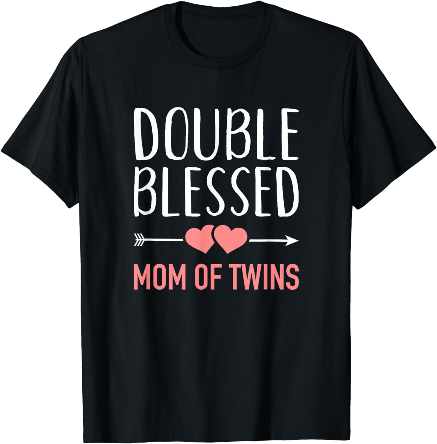 Double blessed Mom of Twins T-Shirt - Walmart.com