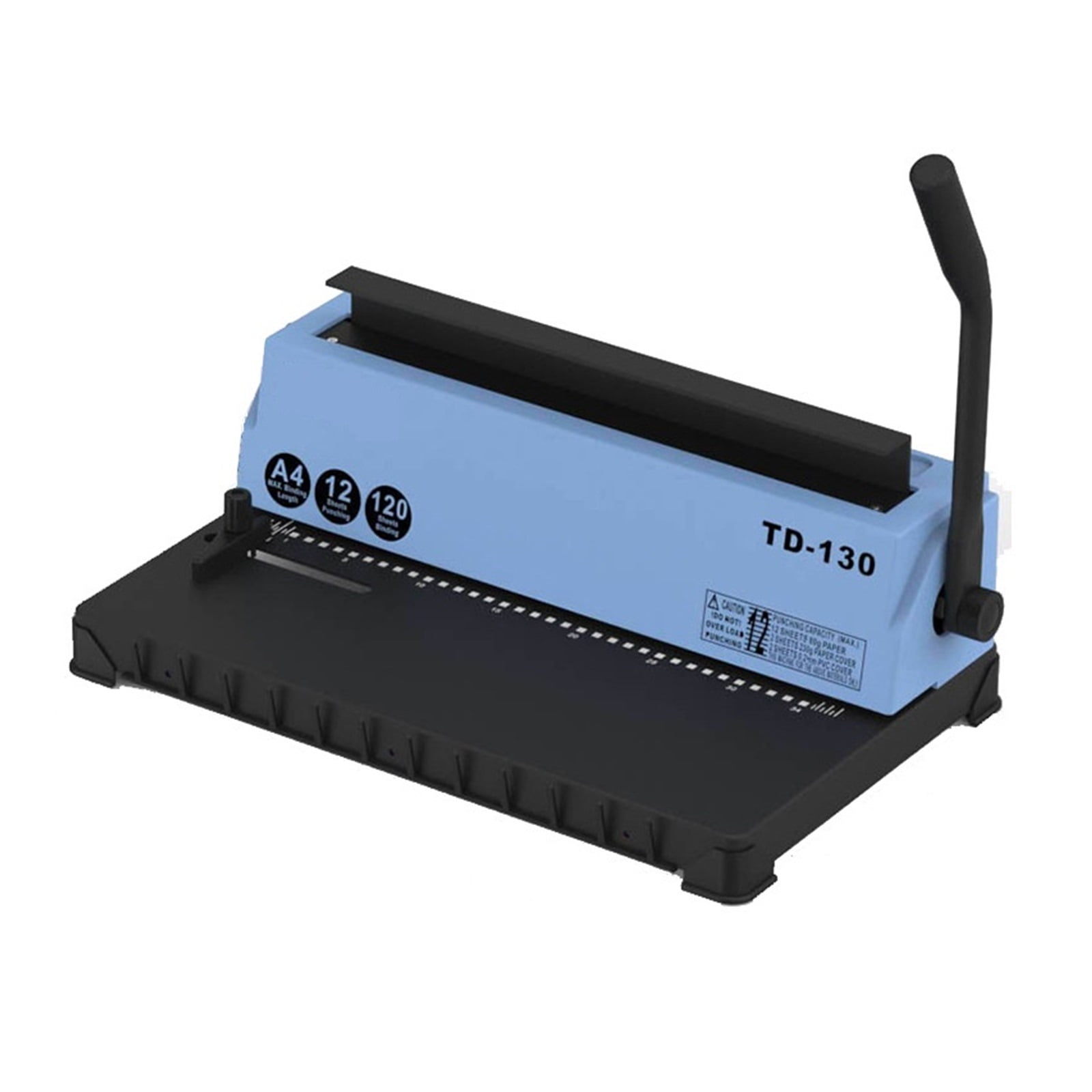 Double-coil 34-hole Iron Ring Binding Machine Album Office Hole Punch ...